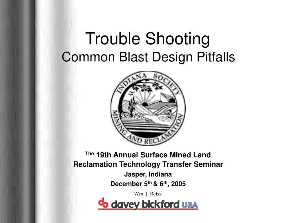 PPT - Common Blast Design Pitfalls PowerPoint Presentation, free ...