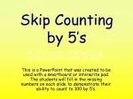 PPT - Skip-Counting PowerPoint Presentation, free download - ID:1015096