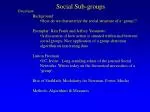 PPT - SOCIAL GROUPS PowerPoint Presentation, free download - ID:9000161