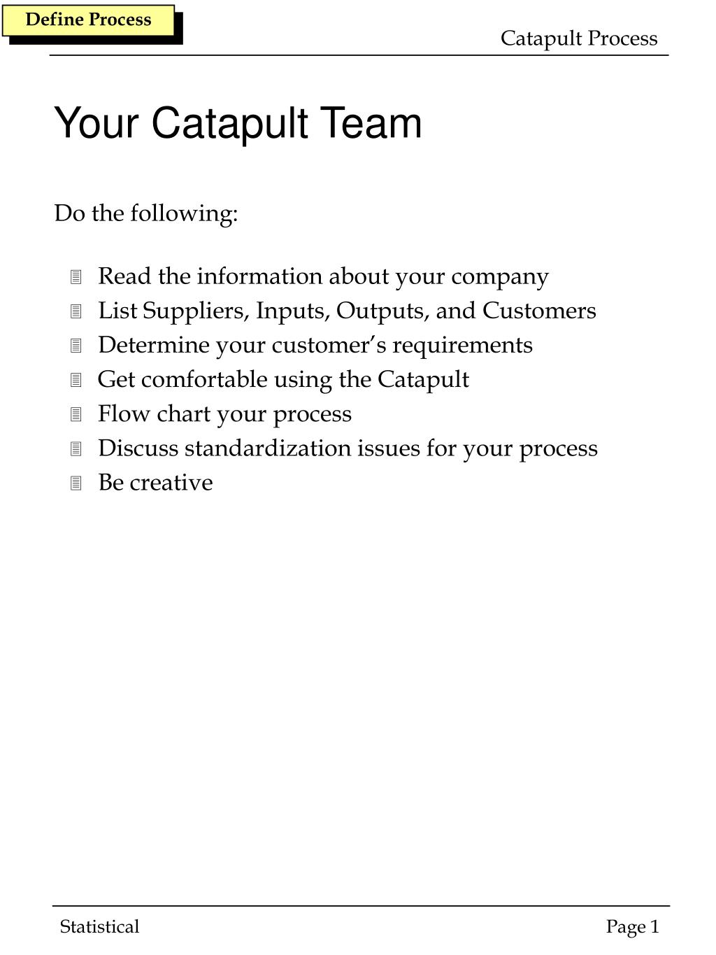 PPT - Your Catapult Team PowerPoint Presentation, free download - ID:764656