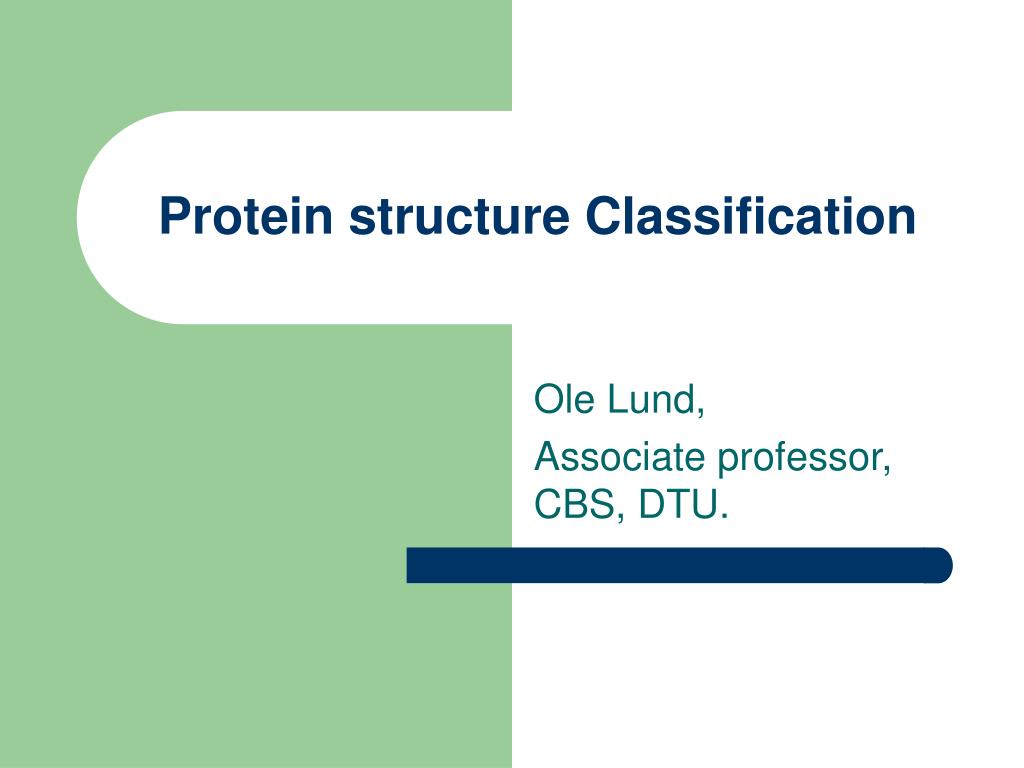 PPT - Protein structure Classification PowerPoint Presentation, free ...