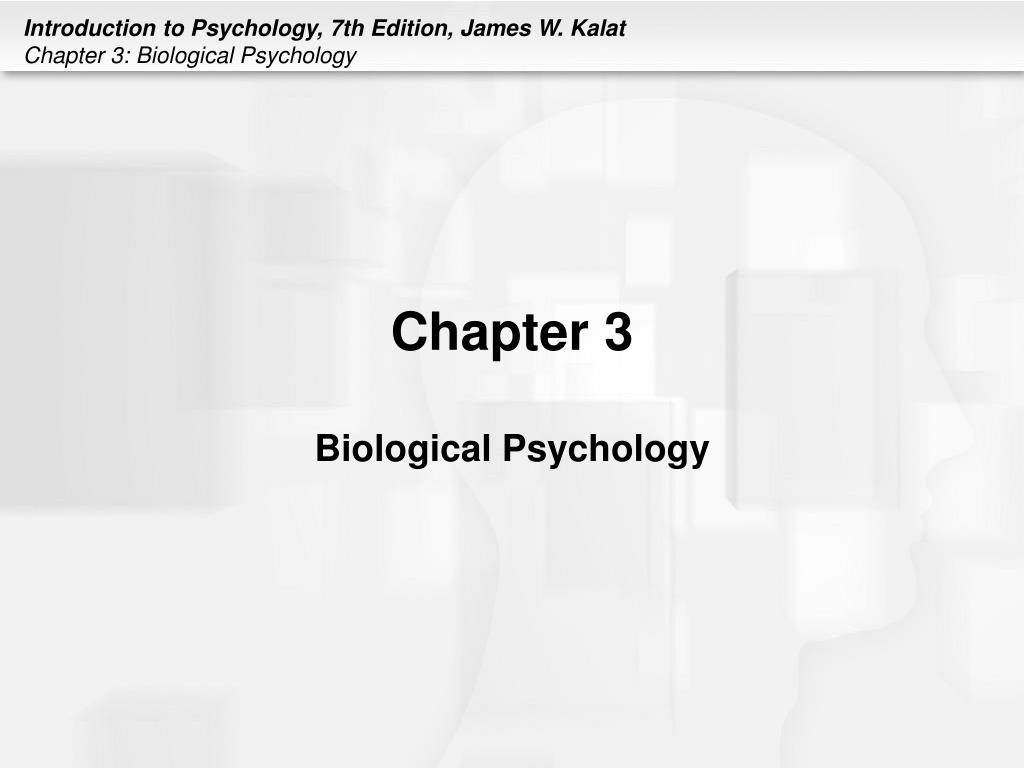 PPT - Chapter 3 Biological Psychology PowerPoint Presentation, free ...
