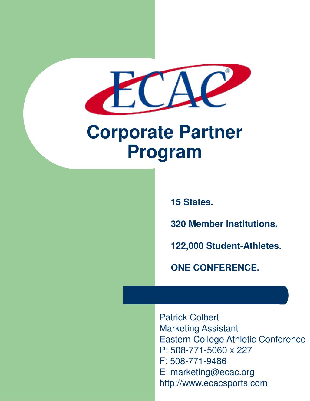 PPT - Corporate Partner Program PowerPoint Presentation, free download ...