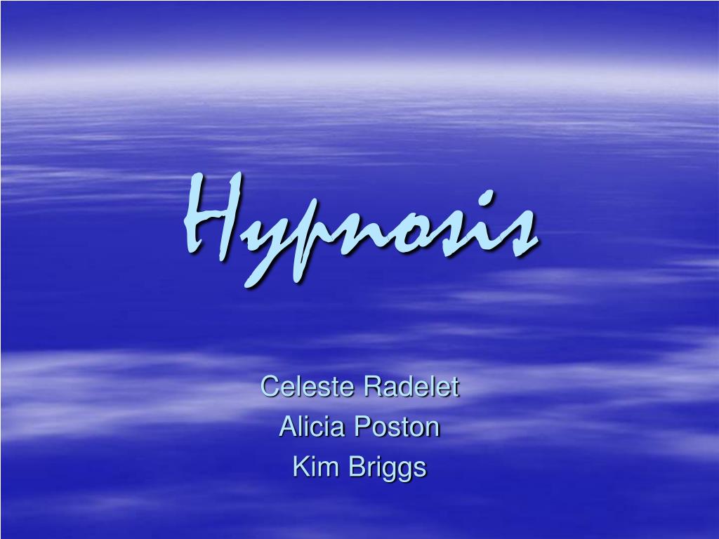 PPT - Hypnosis PowerPoint Presentation, free download - ID:766881