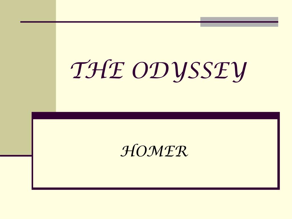 PPT - THE ODYSSEY PowerPoint Presentation, free download - ID:766903