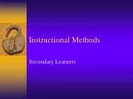 PPT - Module 4-B Rethinking Teacher-centered Instructional Methods ...