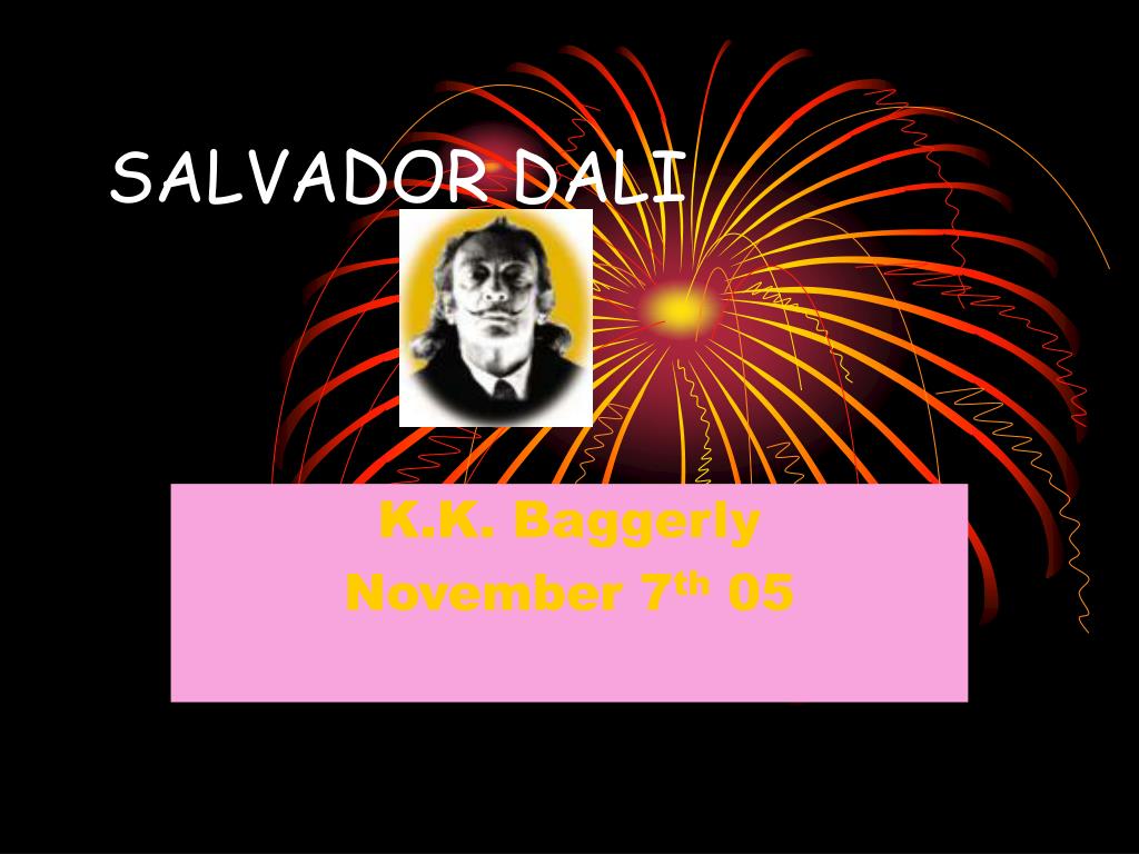 PPT - SALVADOR DALI PowerPoint Presentation, free download - ID:767371