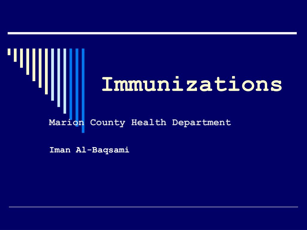 PPT - Immunizations PowerPoint Presentation, free download - ID:7681