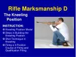 PPT - MARKSMANSHIP PRINCIPLES PowerPoint Presentation, free download ...