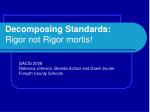 PPT - Levels of Rigor PowerPoint Presentation, free download - ID:6282799