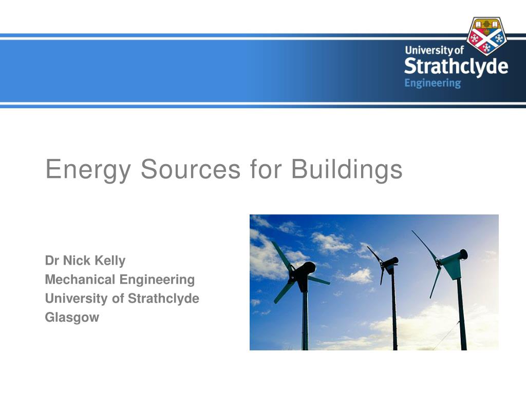 PPT - Energy Sources for Buildings PowerPoint Presentation, free ...