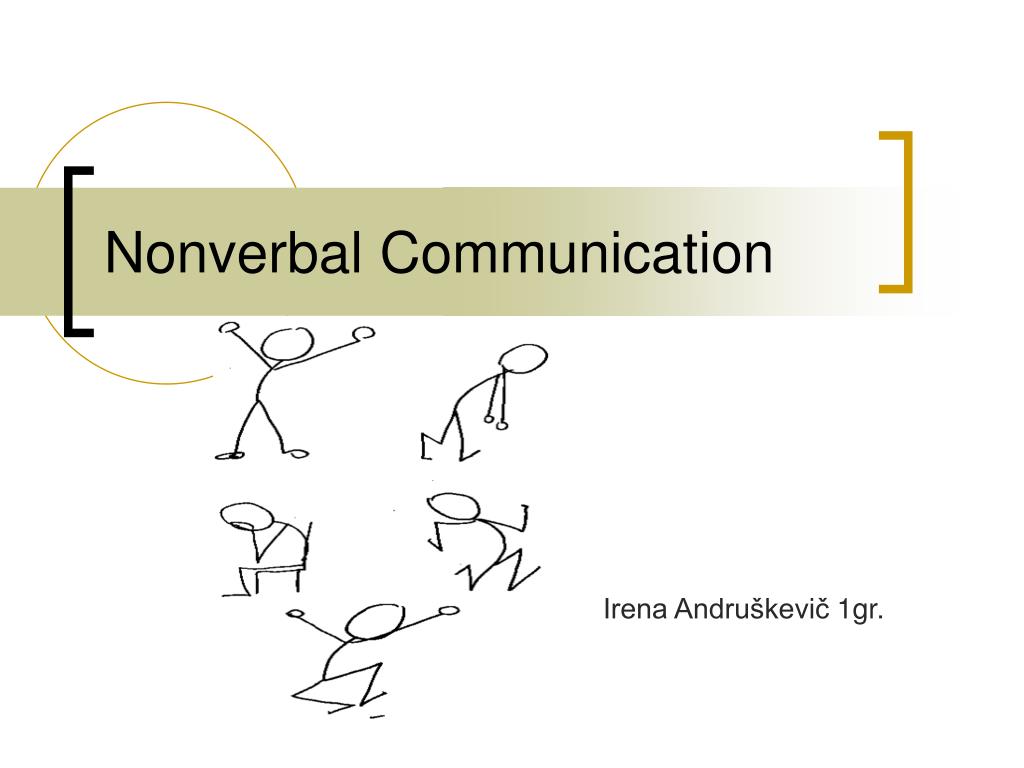 PPT - Nonverbal Communication PowerPoint Presentation, free download ...