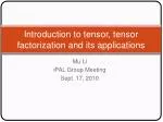 PPT - 03 - tensor calculus PowerPoint Presentation, free download - ID ...