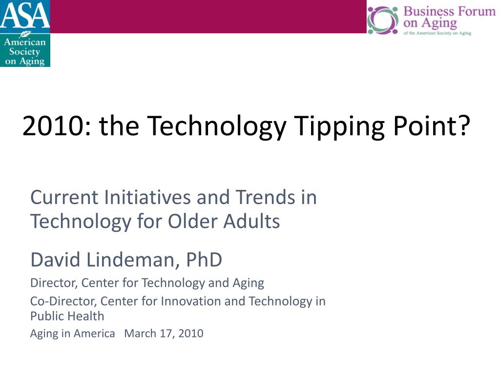 PPT - 2010: the Technology Tipping Point? PowerPoint Presentation, free ...