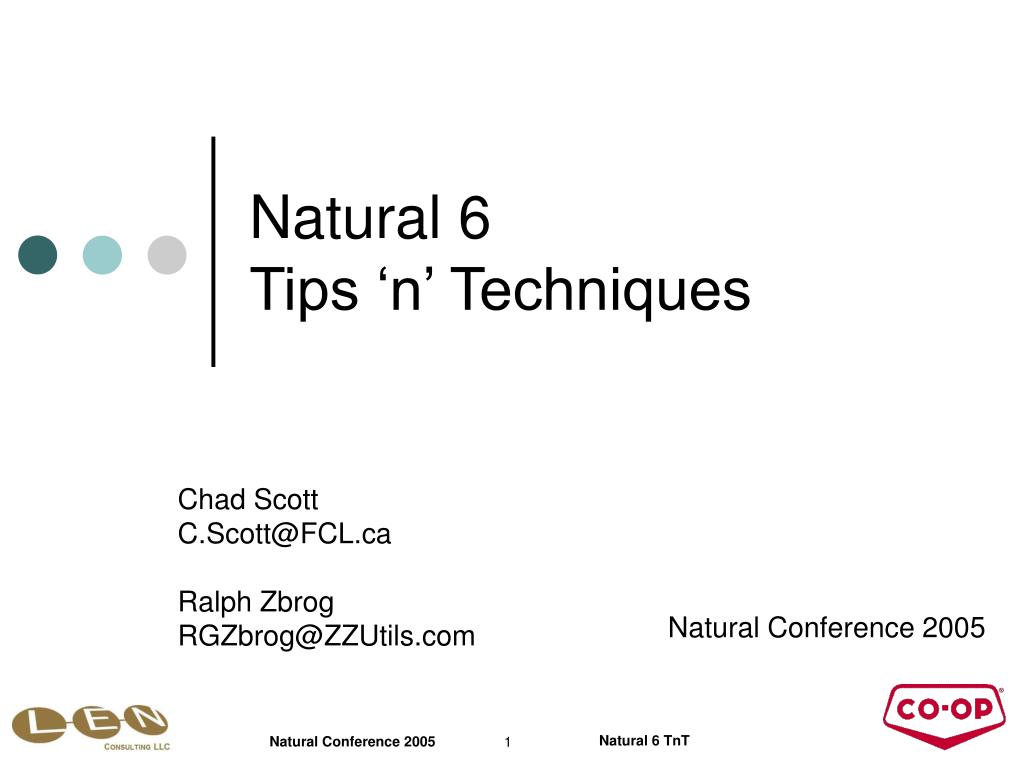 PPT - Natural 6 Tips ‘n’ Techniques PowerPoint Presentation, free ...