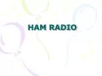 PPT - Ham Radio, Computers, and the Internet PowerPoint Presentation ...