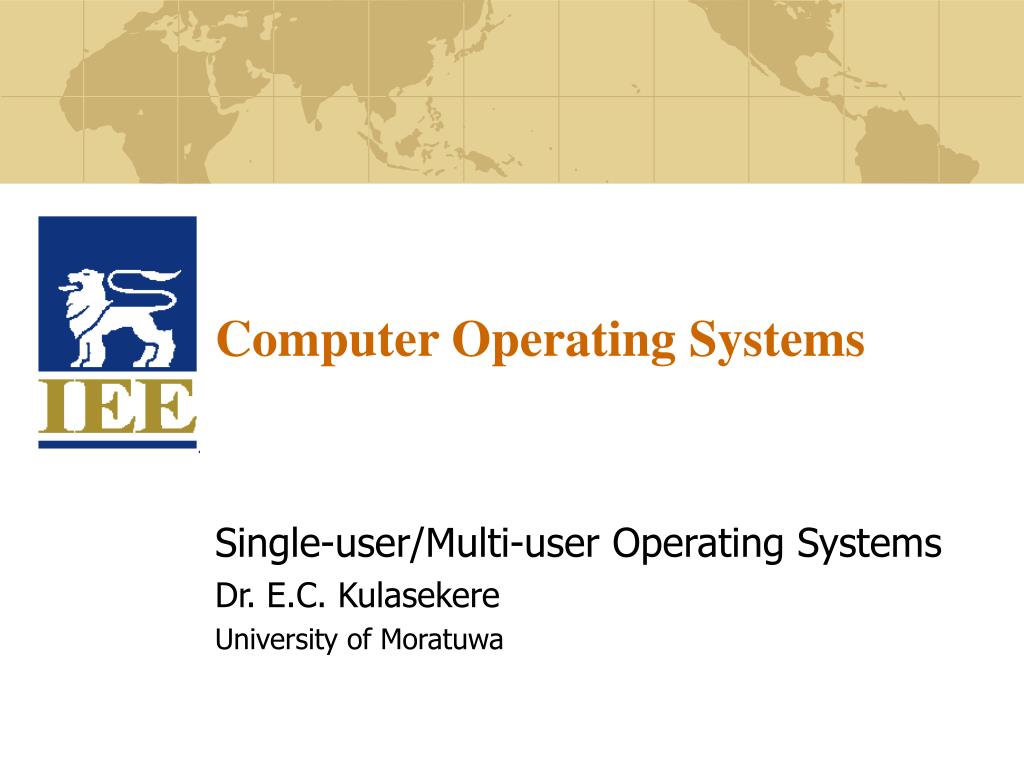 PPT - Computer Operating Systems PowerPoint Presentation, free download ...