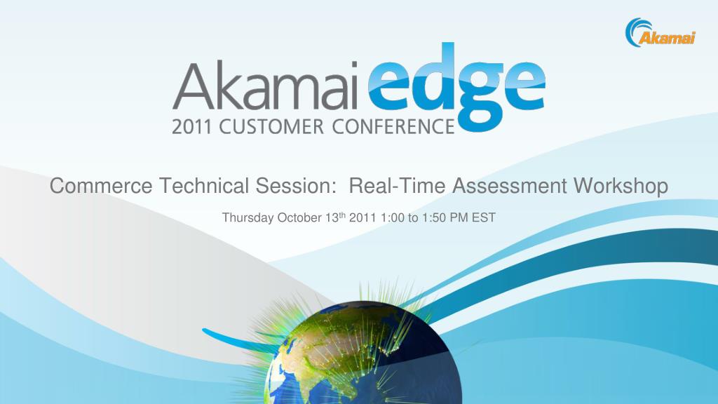 PPT - Commerce Technical Session: Real-Time Assessment Workshop ...
