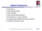PPT - Digital Components PowerPoint Presentation, free download - ID ...