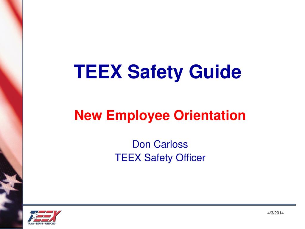 PPT - TEEX Safety Guide PowerPoint Presentation, free download - ID:779449