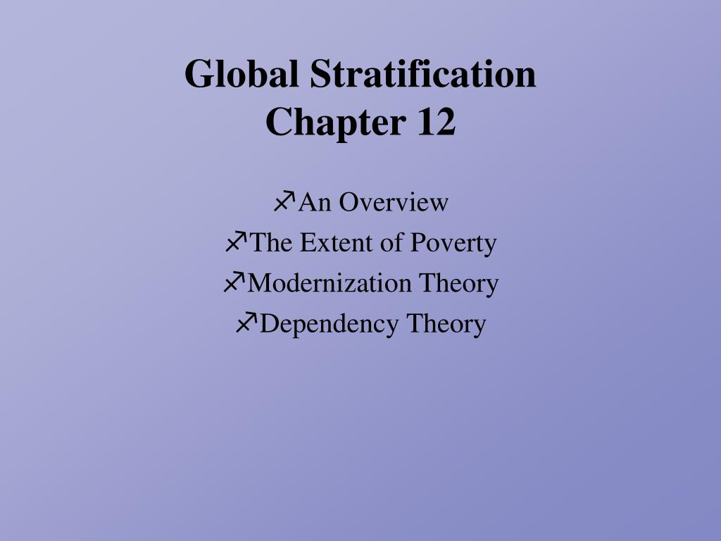 PPT - Global Stratification Chapter 12 PowerPoint Presentation, free ...