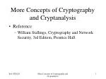 PPT - Cryptography and Cryptanalysis PowerPoint Presentation, free download - ID:814425