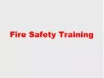 PPT - FIRE AND LIFE SAFETY TRAINING PowerPoint Presentation, free ...