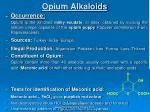 PPT - opium alkaloids PowerPoint Presentation, free download - ID:149493