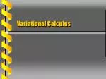 PPT - Variational principle PowerPoint Presentation, free download - ID ...