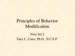 PPT - Behavior Modification II: ABC Complexities PowerPoint ...