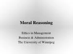 PPT - Leadership and Ethics Introduction to Moral Reasoning PowerPoint ...