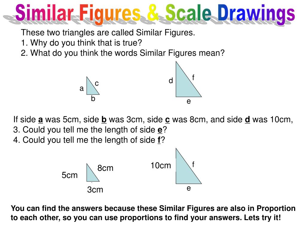PPT - Similar Figures & Scale Drawings PowerPoint Presentation, free ...