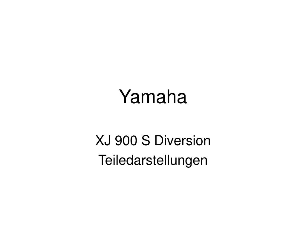 PPT - Yamaha PowerPoint Presentation, free download - ID:789824