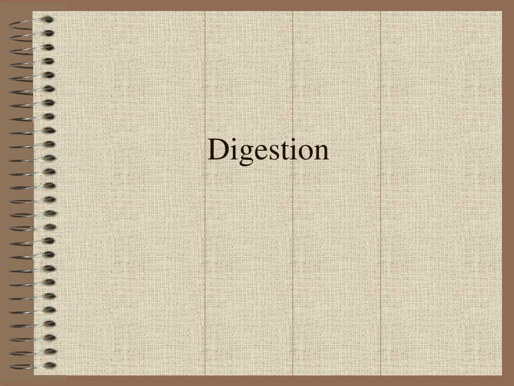 PPT - Digestion PowerPoint Presentation, free download - ID:790594