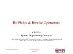 PPT - Logical and Bit Operations PowerPoint Presentation, free download ...