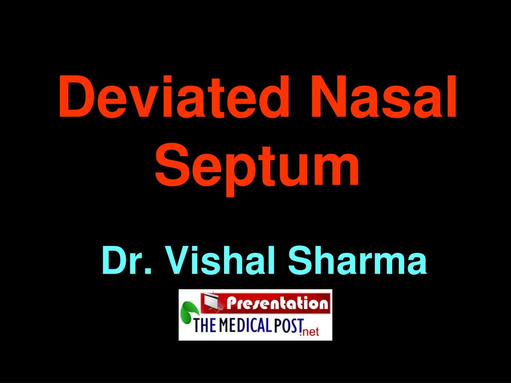 PPT - Deviated Nasal Septum PowerPoint Presentation, free download - ID ...
