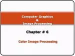 PPT - Computer Graphics & Image Processing Lecture 3 Image Enhancement ...