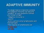 PPT - Adaptive Immunity PowerPoint Presentation, free download - ID:9435343
