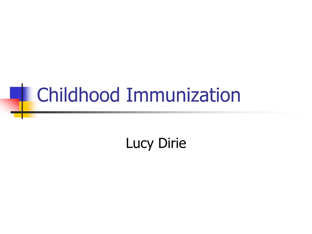 PPT - Childhood Immunization PowerPoint Presentation, free download ...