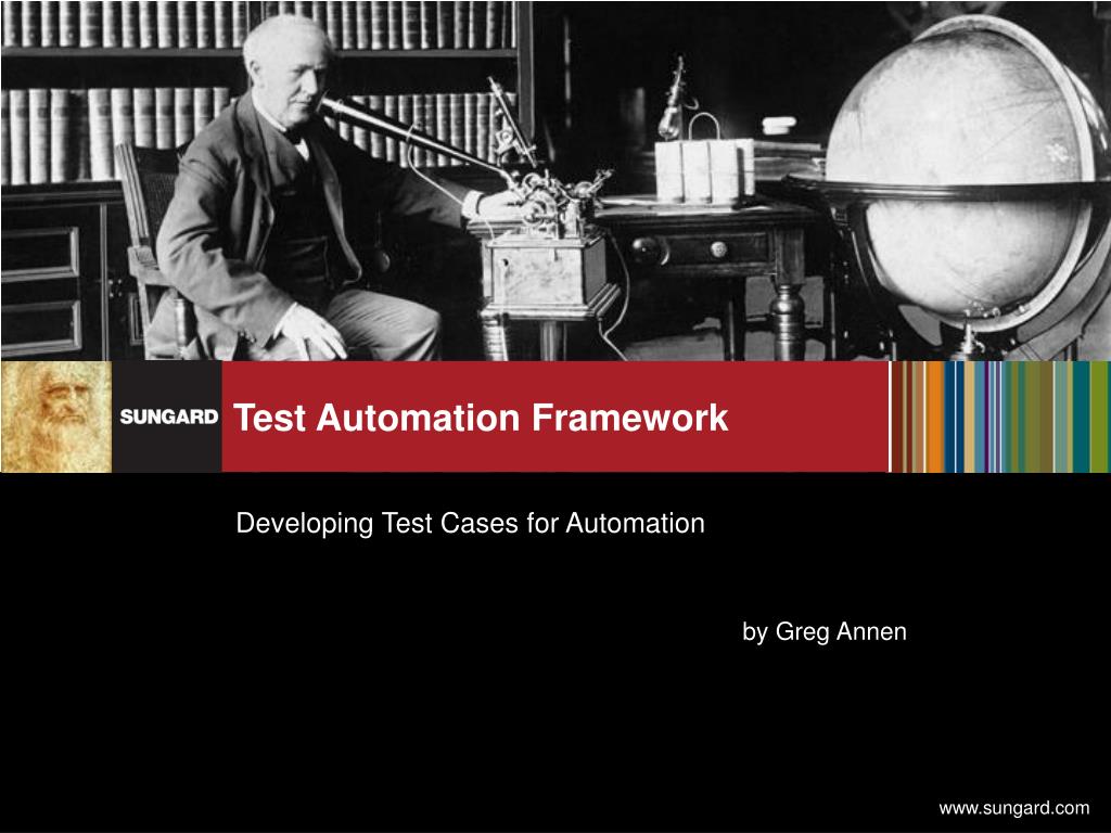 PPT - Test Automation Framework PowerPoint Presentation, free download ...