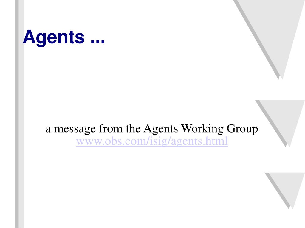 PPT - Agents ... PowerPoint Presentation, free download - ID:797087