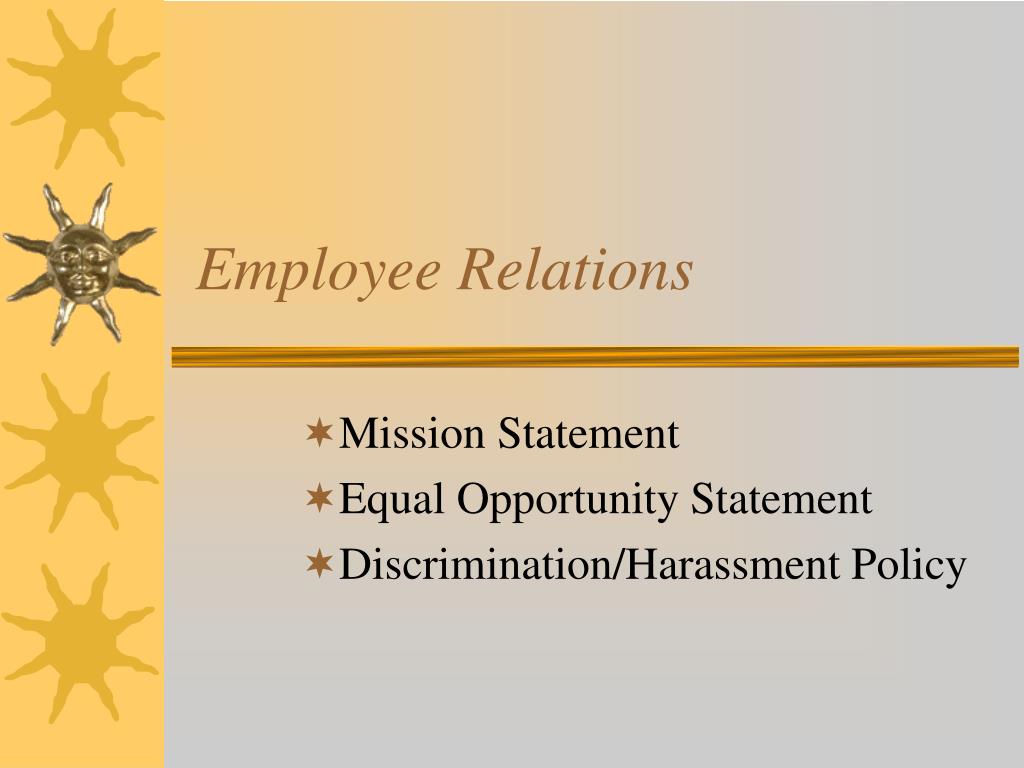 PPT - Employee Relations PowerPoint Presentation, free download - ID:797629