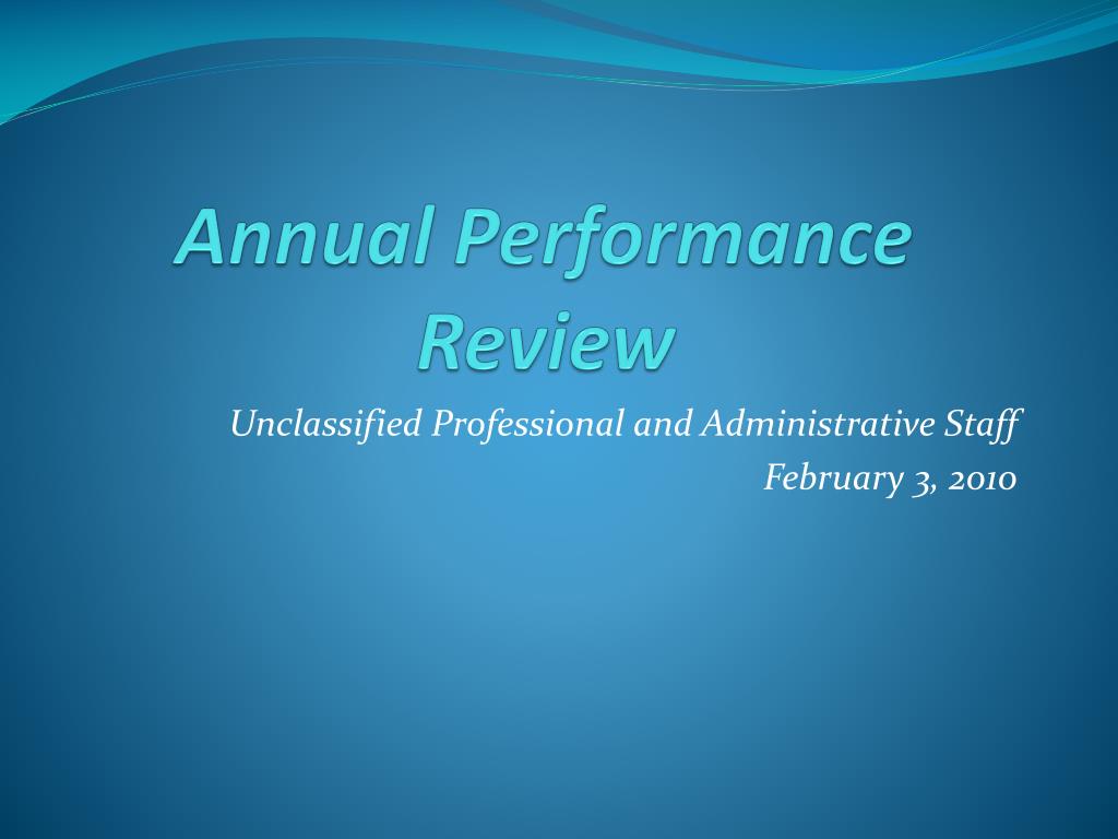 PPT - Annual Performance Review PowerPoint Presentation, free download ...