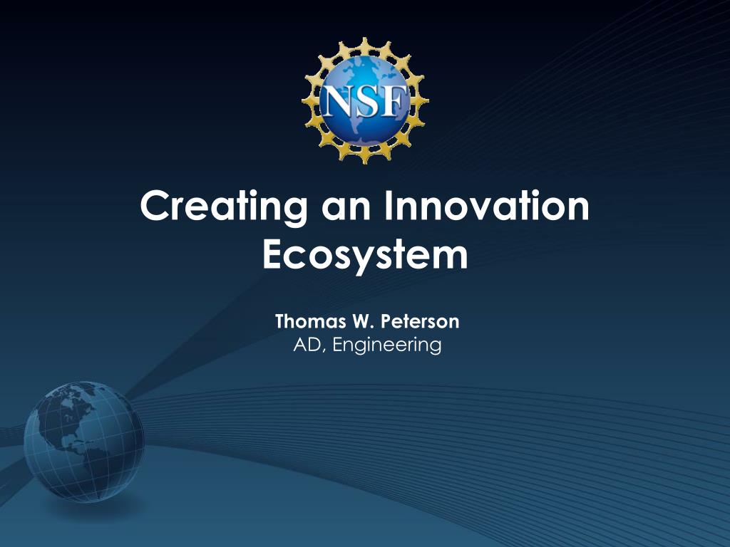 PPT - Creating an Innovation Ecosystem PowerPoint Presentation, free ...