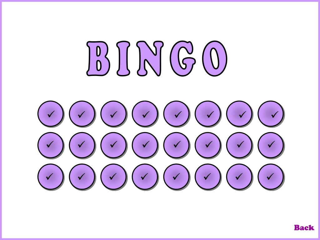 PPT - BINGO PowerPoint Presentation, free download - ID:805999
