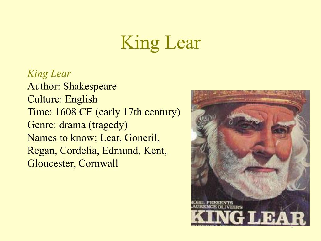PPT - King Lear PowerPoint Presentation, free download - ID:808030