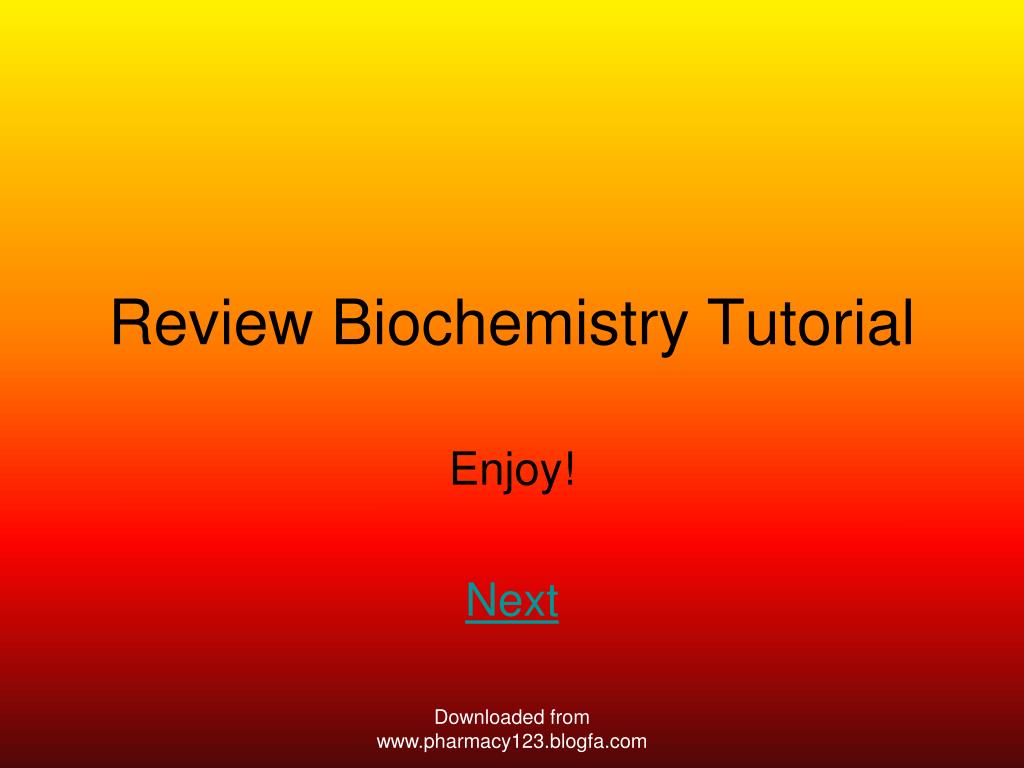 PPT - Biochemistry Basics: Organic Molecules and Building Blocks ...