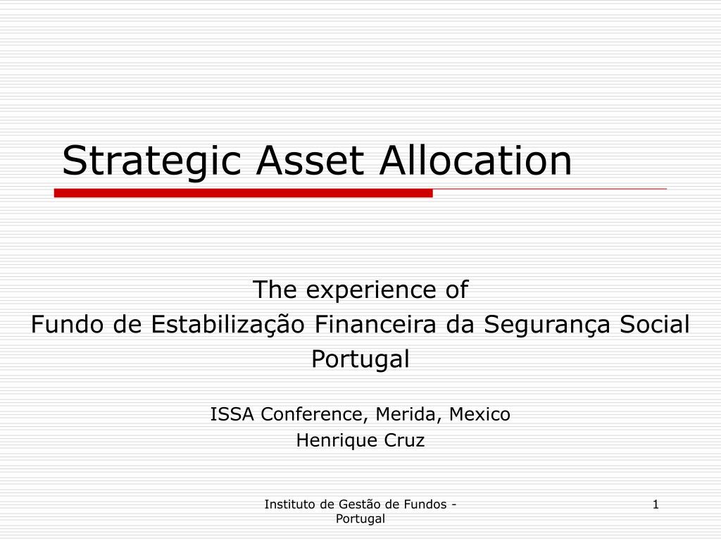 PPT - Strategic Asset Allocation PowerPoint Presentation, free download ...