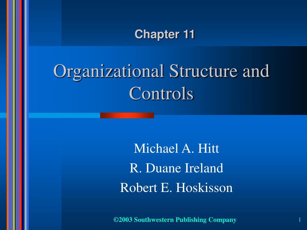 PPT - Organizational Structure and Controls PowerPoint Presentation ...