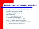 PPT - Periodic Inventory System PowerPoint Presentation, free download ...